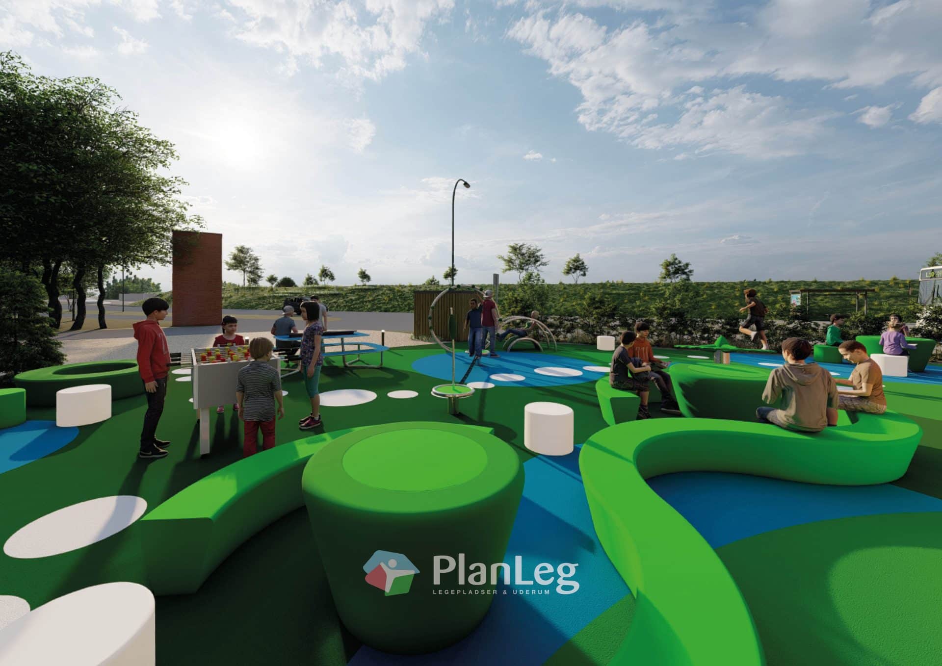 Resen indgang 3D-Design | PlanLeg