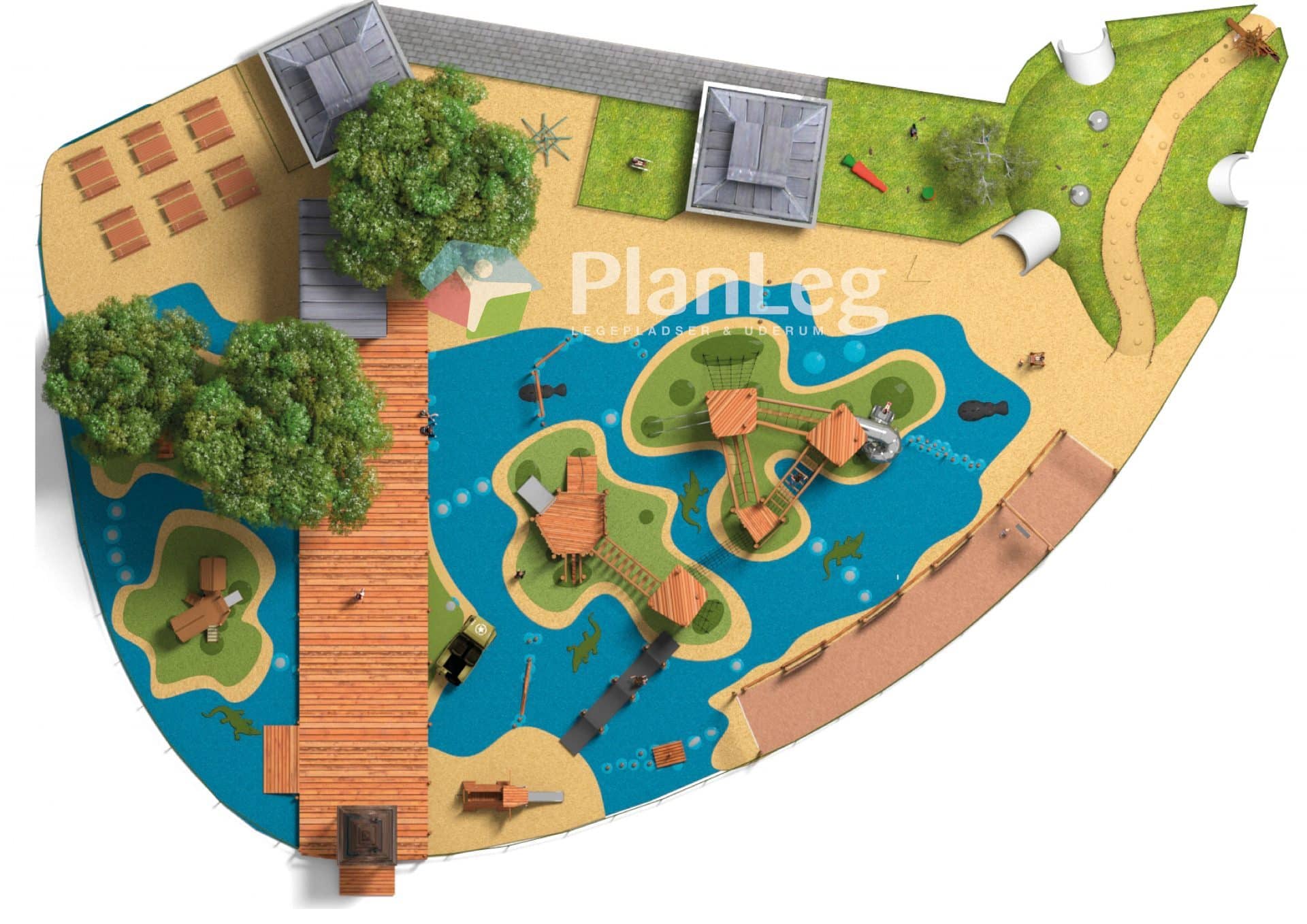 Frederiksberg Zoo 3D-Design | PlanLeg