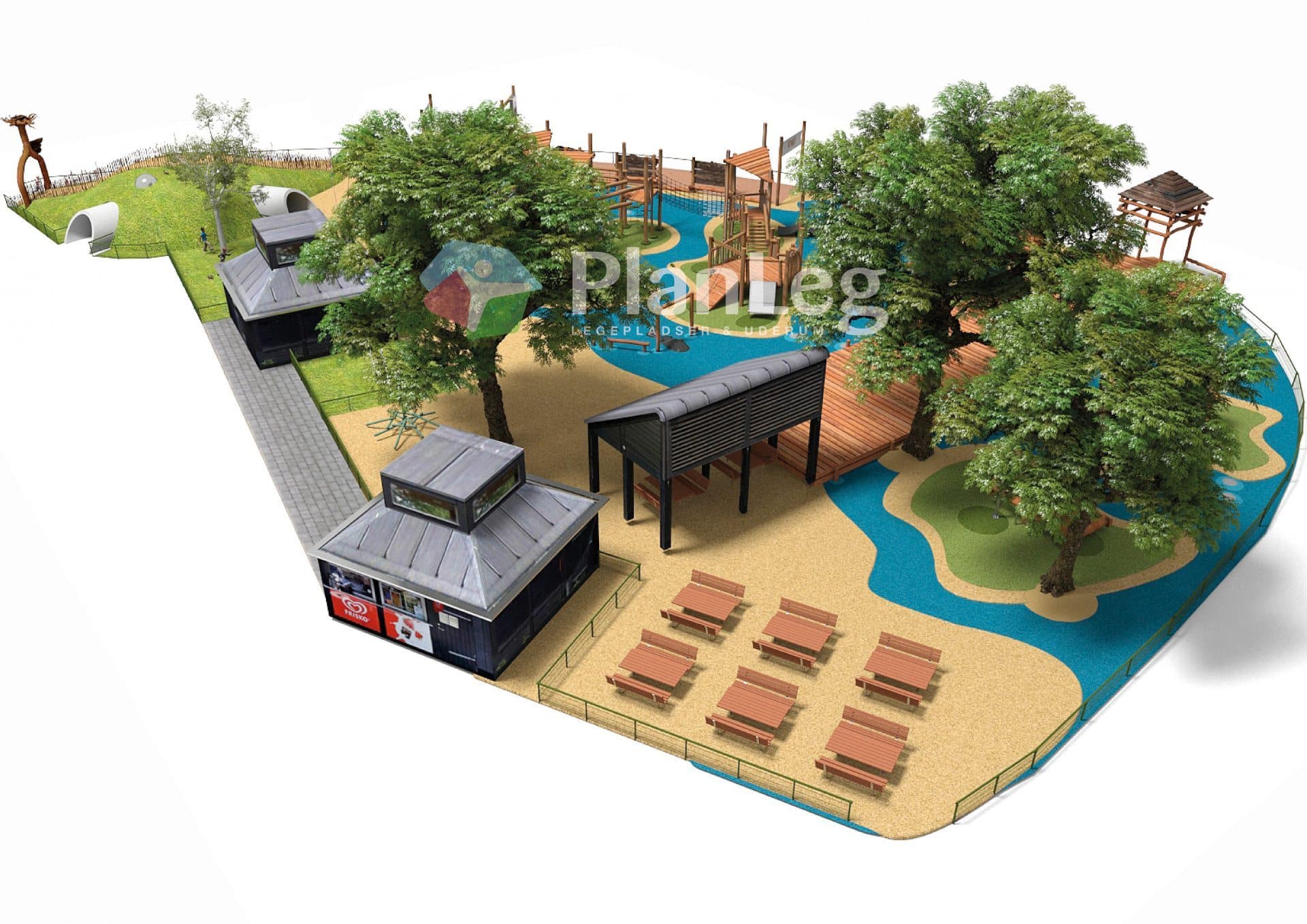 Frederiksberg Zoo 3D-Design | PlanLeg