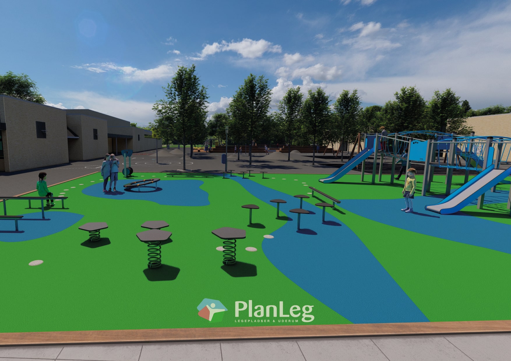 Elsted Skole 3D-Design | PlanLeg